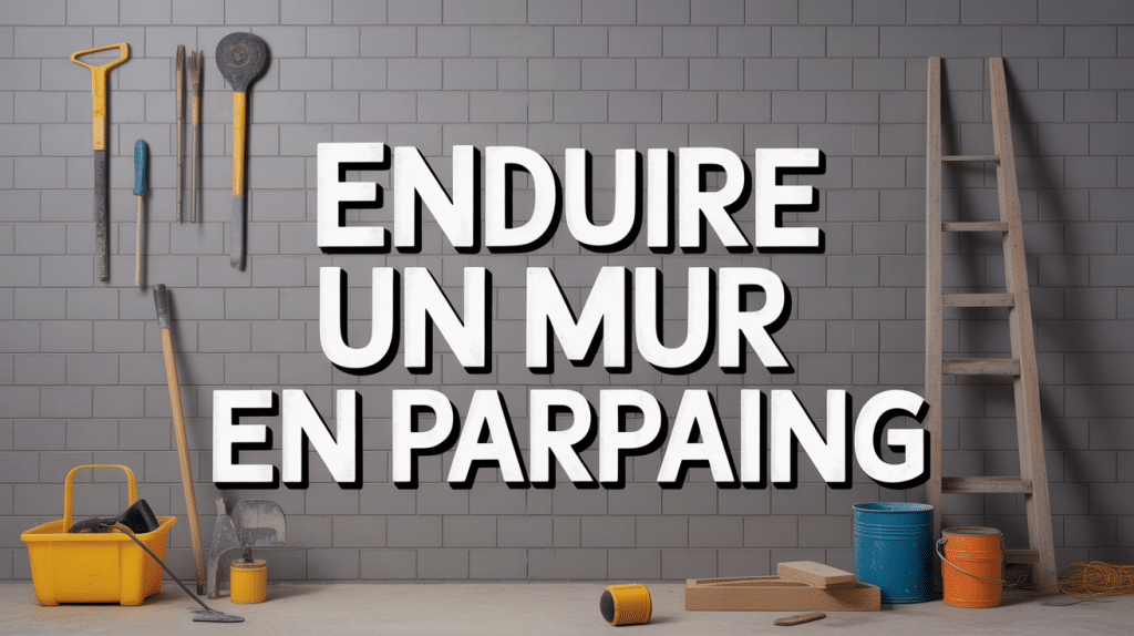 Enduire un Mur en Parpaing : Guide Complet